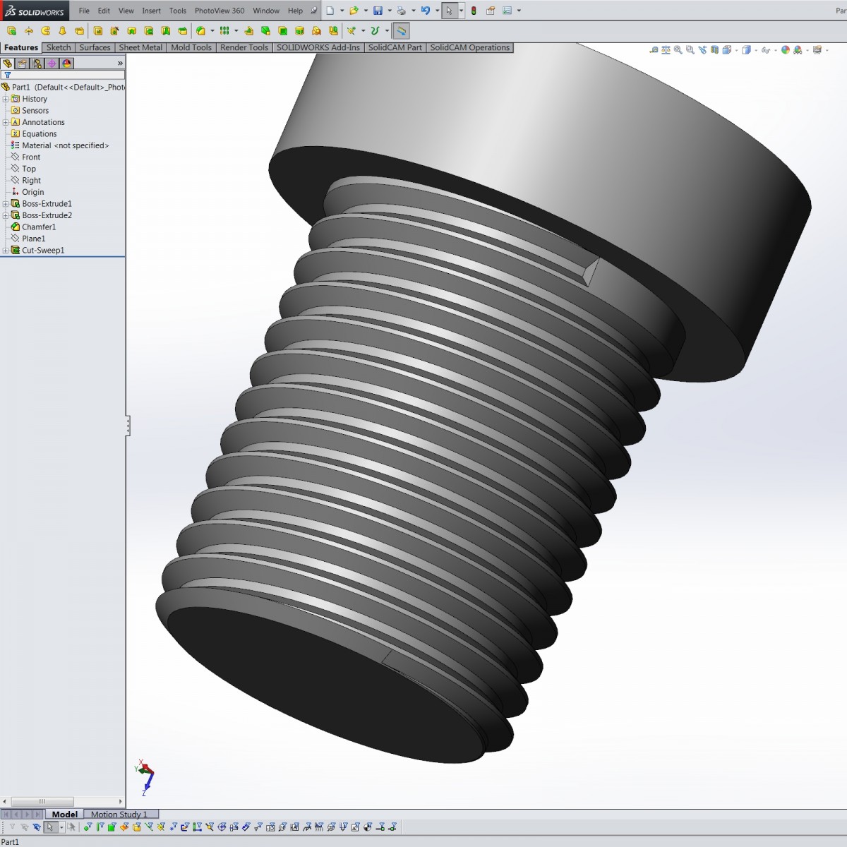 Accurate Threads in SolidWorks | Tom's Maker Site